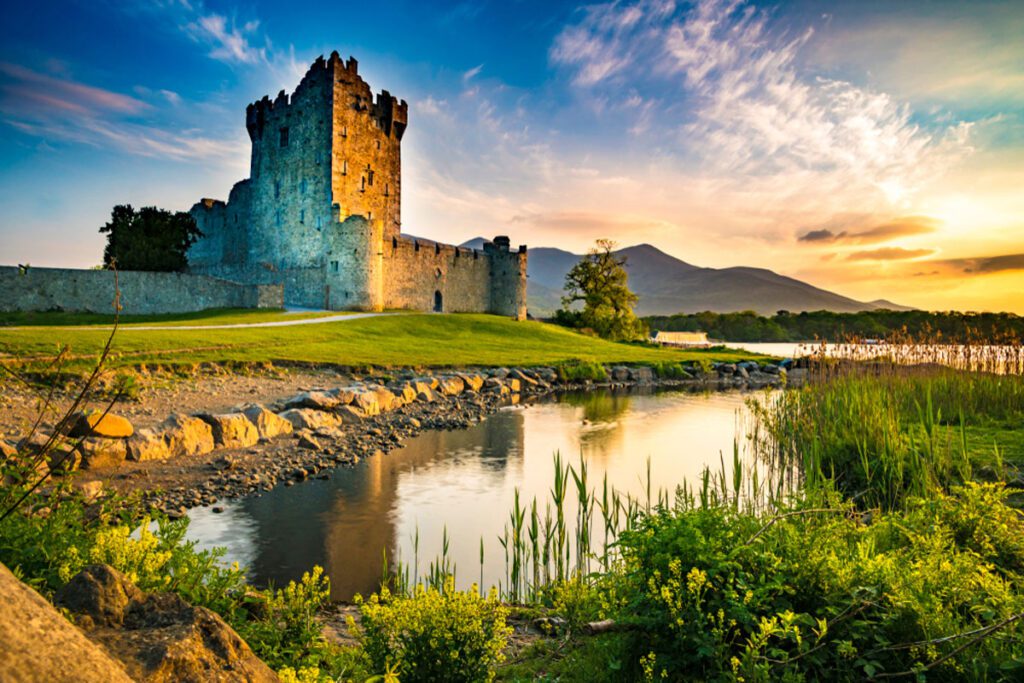 Roaming the Remnants of Ross Castle: A Glimpse into Ireland's Medieval Past